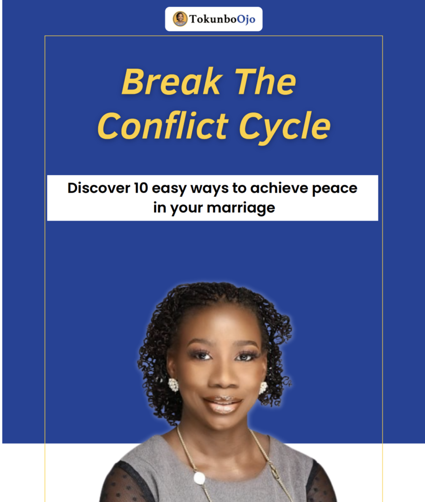 Break The Conflict Cycle – Tokunbo Ojo